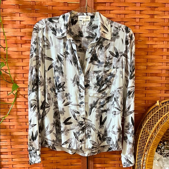 cloth & stone | Tops | Cloth Stone Blouse | Poshmark